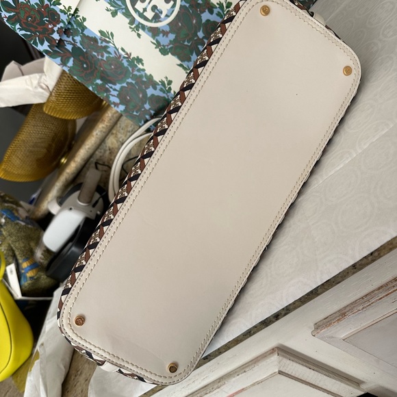 Tory Burch | Bags | New Tory Burch Signature Doublet Monogram Geo ...